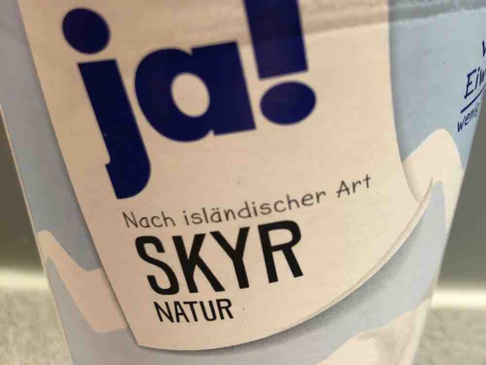 ja!, Skyr Natur Kalorien - Joghurt - Fddb