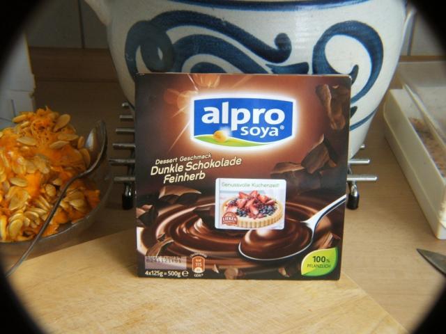 Fotos und Bilder von Pudding, Soya Dessert, Dunkle Schokolade (feinherb ...