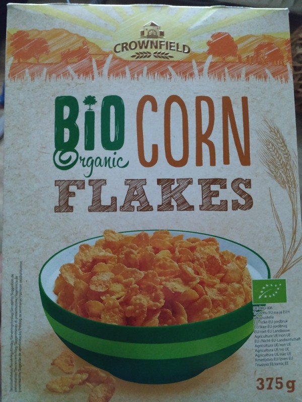 Crownfield, Bio Cornflakes Kalorien - Neue Produkte - Fddb