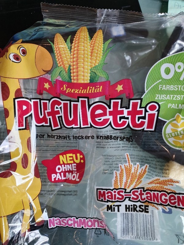 Naschmonster, Pufuletti Mais-Stangen, Mit Hirse Kalorien - Neue ...