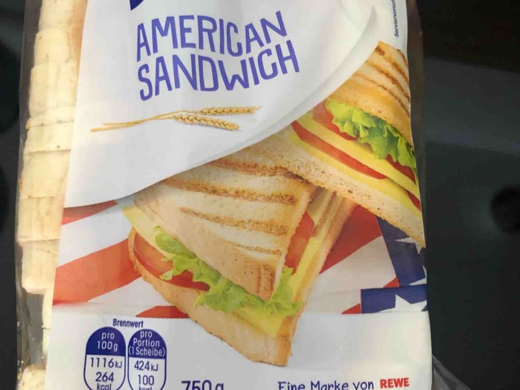 ja!, American Sandwich Kalorien - Neue Produkte - Fddb