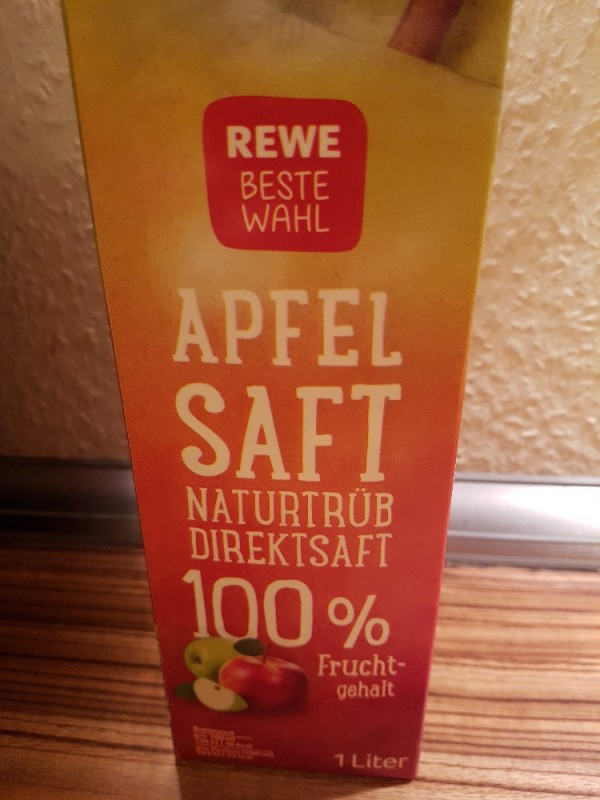 Rewe, Apfelsaft Naturtrüb Kalorien - Getränke - Fddb