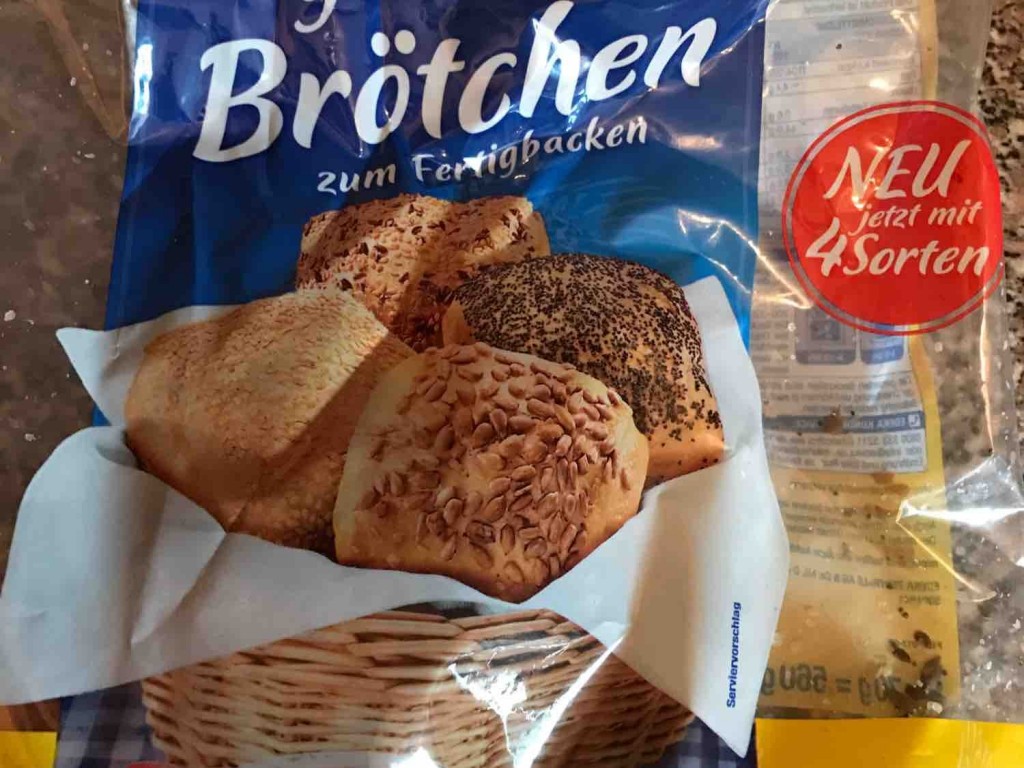 Gut & Günstig, Gemischte Brötchen, zum Fertigbacken Kalorien ...
