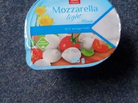 K-Classic, Mini Mozzarella light Kalorien - Neue Produkte - Fddb