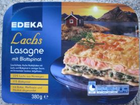 Edeka, Lachs Lasagne mit Blattspinat Kalorien - Fertiggerichte - Fddb