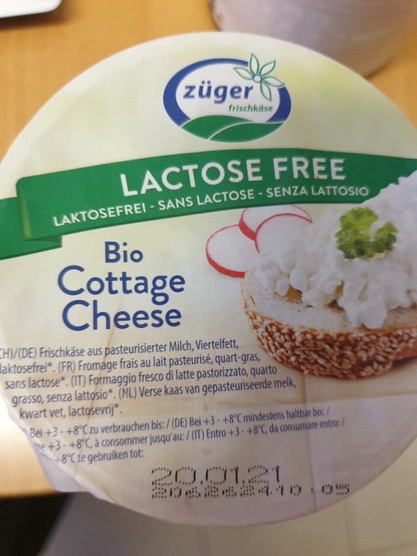 Züger Frischkäse, Bio Cottage Cheese, Natur Kalorien - Milch ...