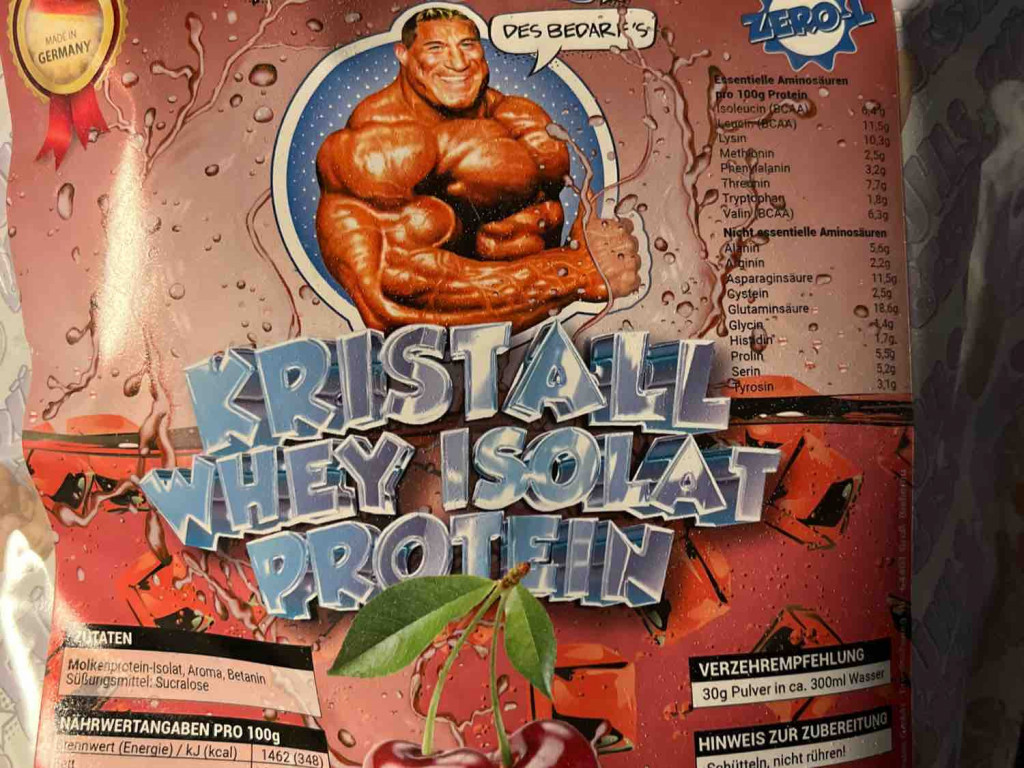 Rühls Bestes, Kristall Whey Isolat Protein, Kirschsaft Kalorien - Neue ...