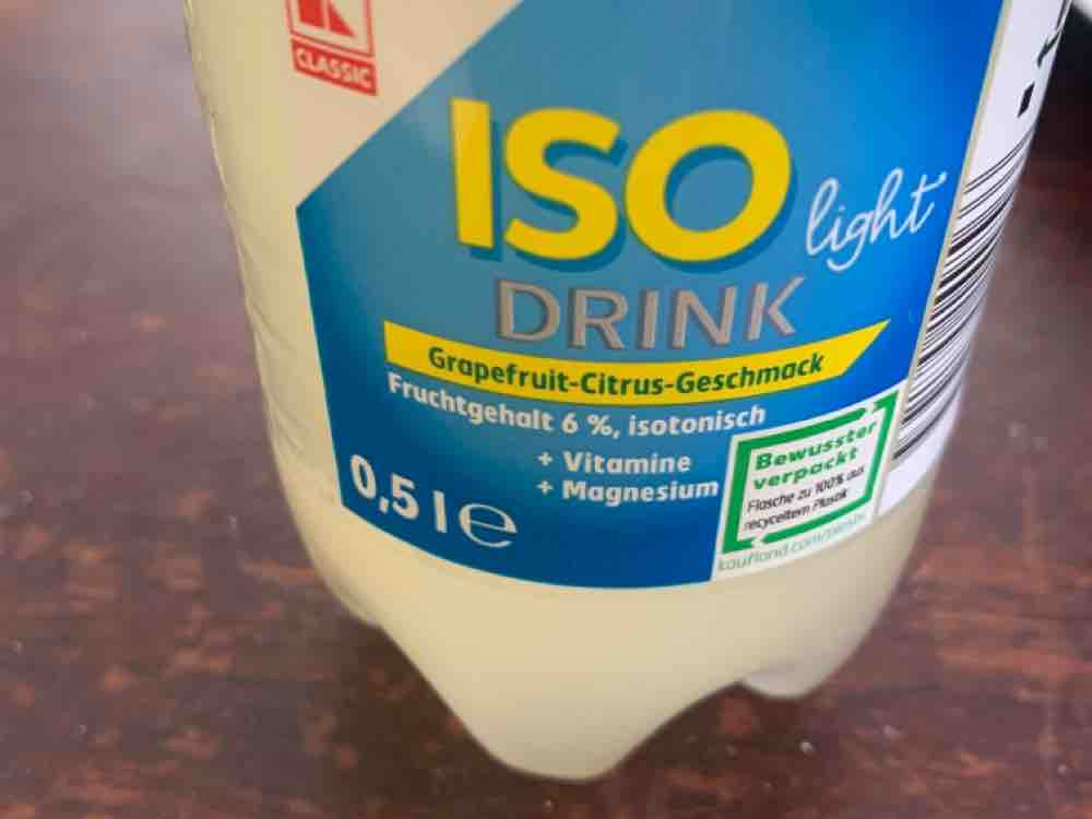 Kaufland, ISO Drink light Kalorien - Neue Produkte - Fddb
