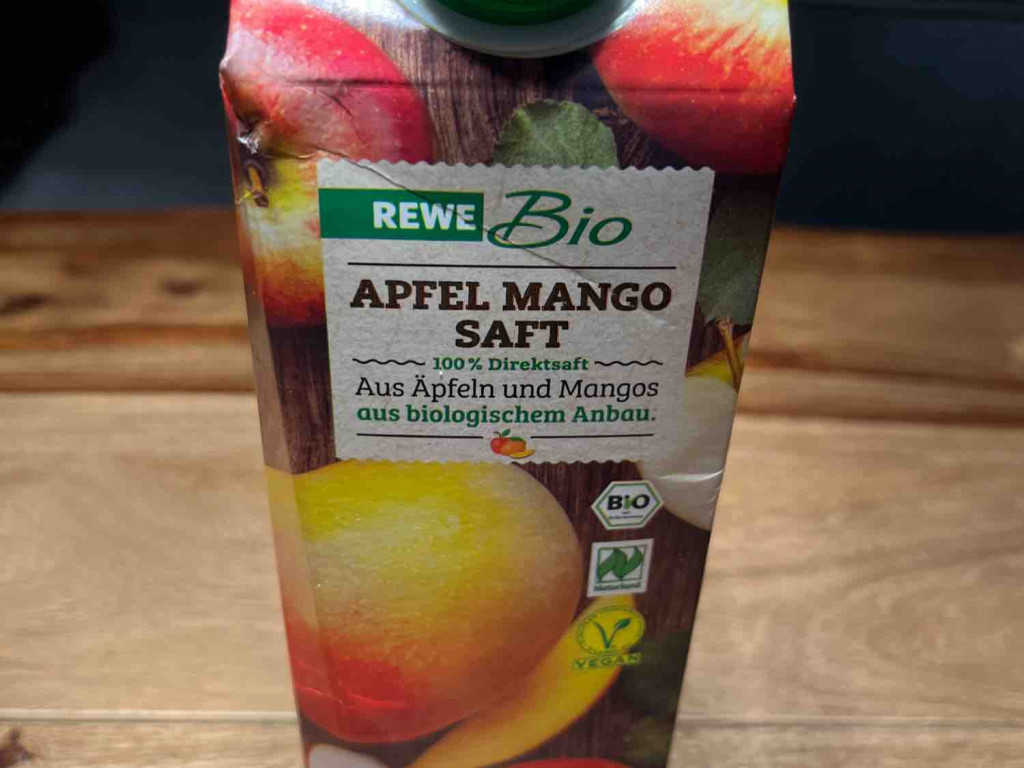 Rewe Bio, Apfel Mango Saft Kalorien - Neue Produkte - Fddb