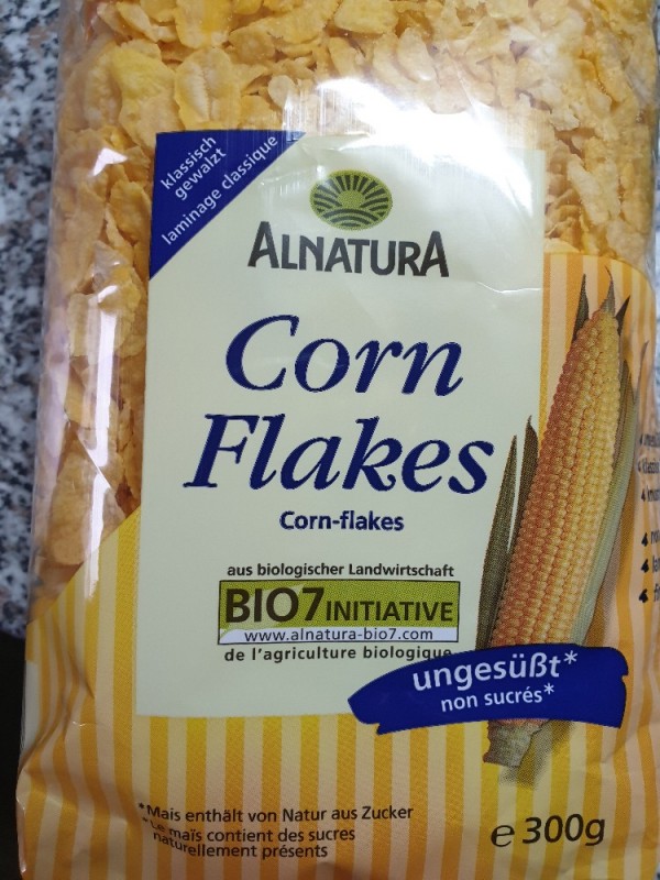 Alnatura, Corn Flakes, ungesuesst Kalorien - Neue Produkte - Fddb