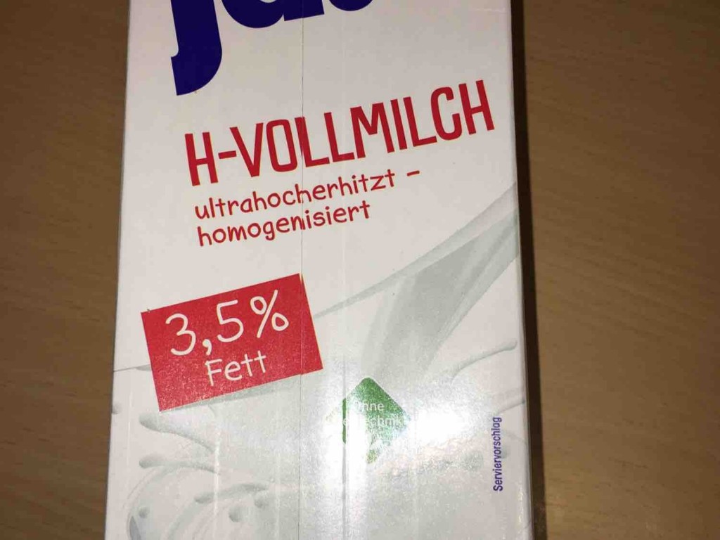 Rewe, ja! Milch, Milch (3,5% Fett) Kalorien - Neue Produkte - Fddb