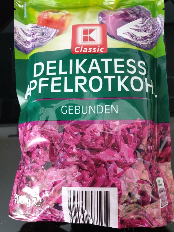 K-Classic, Delikatess Apfelrotkohl, gebunden Kalorien - Gemüse - Fddb
