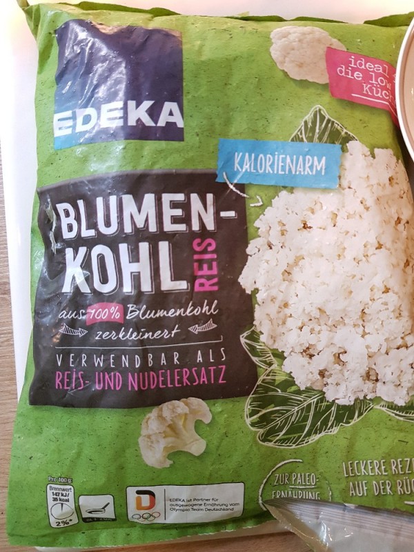 Edeka, Blumenkohl Reis Kalorien - Neue Produkte - Fddb