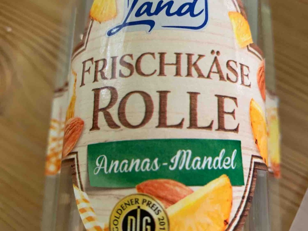 Gutes Land, Frischkäse Rolle, Ananas Mandel - Kalorien - Frischkäse - Fddb