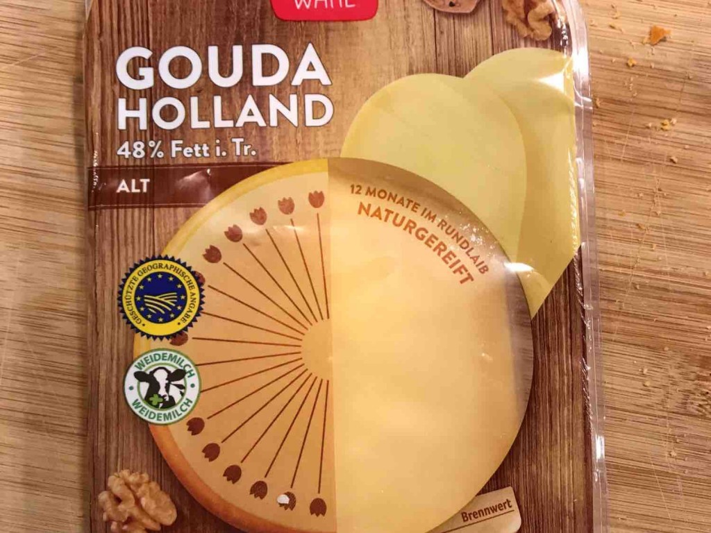Rewe Beste Wahl, Gouda Holland alt, 48% Fett Kalorien - Käse - Fddb