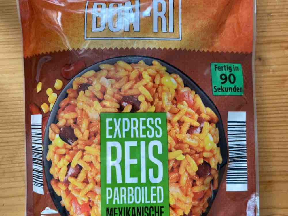 Bon-Ri, Express Reis Parboiled, Mexikanische Art Kalorien - Neue Produkte - Fddb